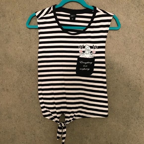 Disney | Shirts & Tops | Disney Halter Tank Alice Wonderland | Poshmark
